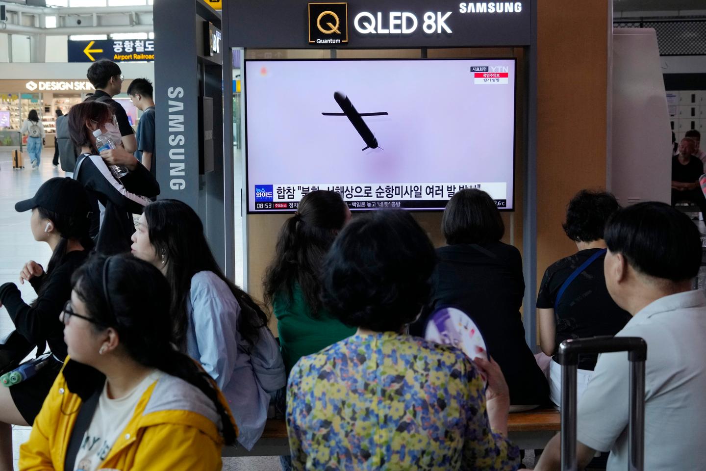 North Korea fires 'several cruise missiles' into the Yellow Sea