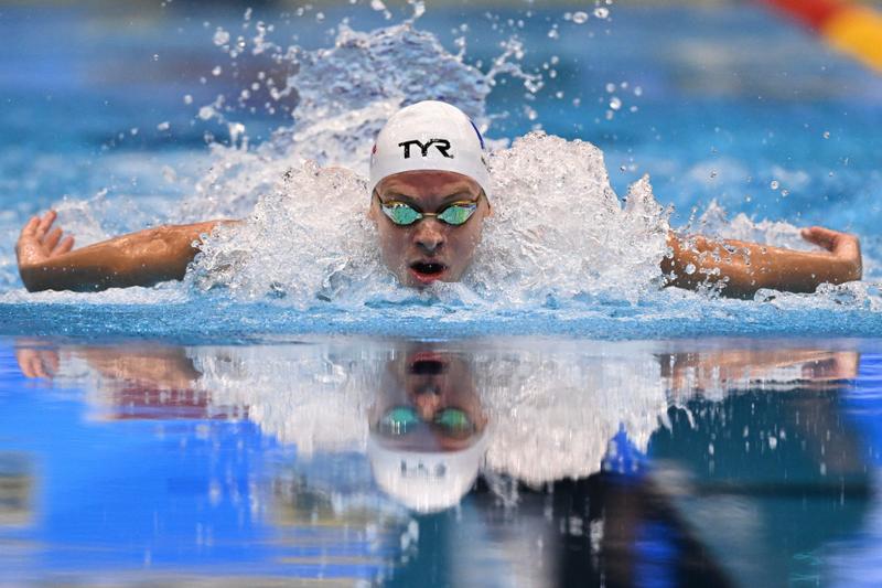 French swimmer Marchand obliterates Phelps' world record