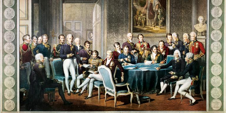 En 1815, en marge de la défaite de Napoléon, le triomphe de la diplomatie à Vienne