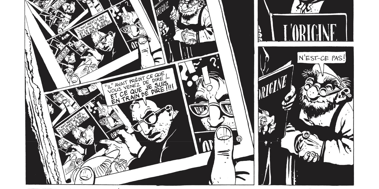 Les larsens graphiques de Marc-Antoine Mathieu, créateur de la série ...