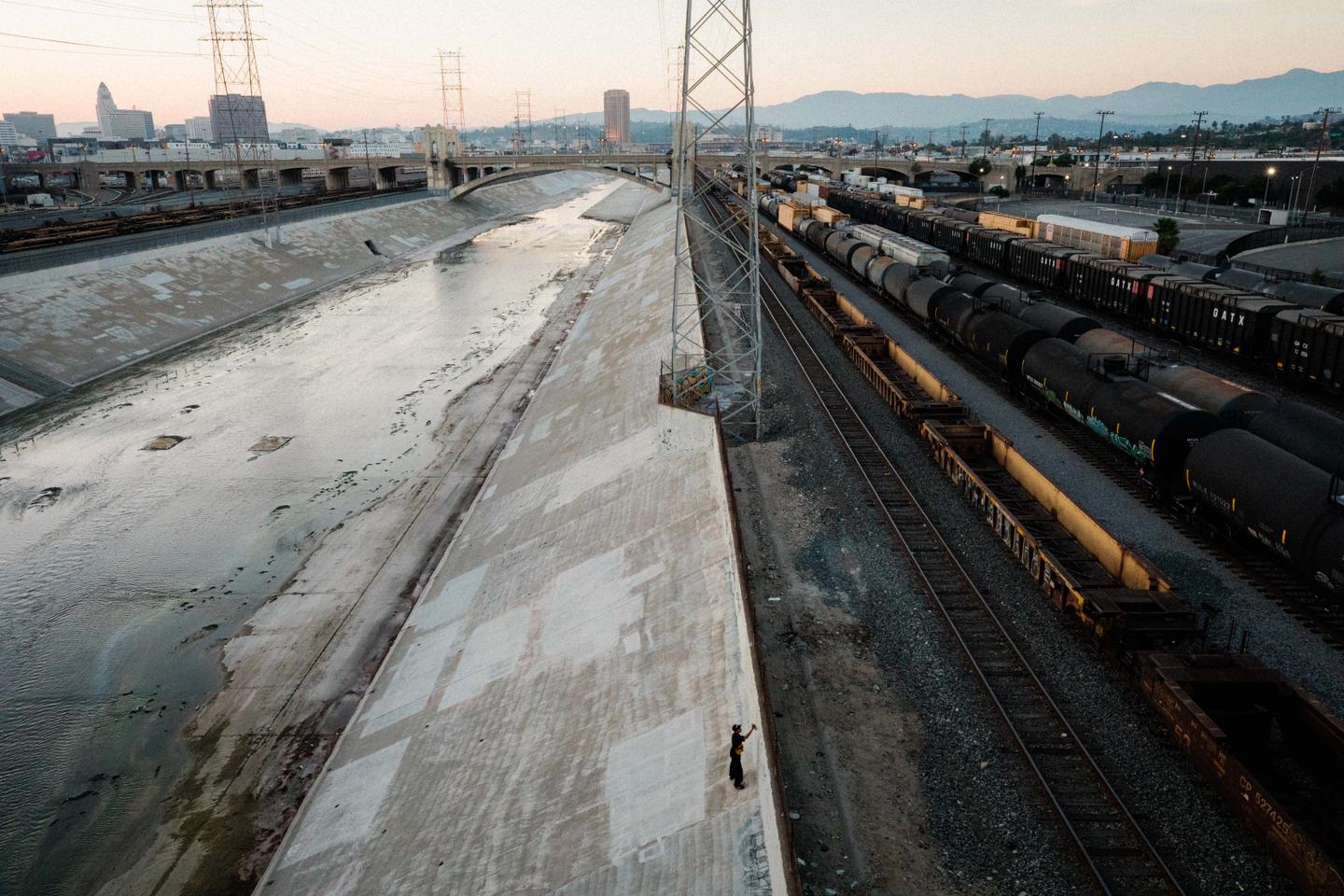 La Los Angeles River, le fleuve oublié qui fait débat dans la ville du ...