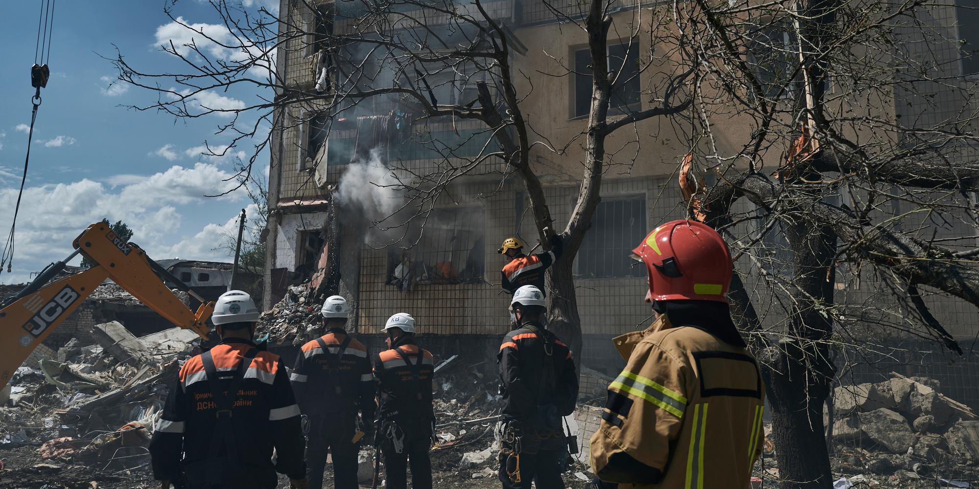 Guerre en Ukraine : à Kryvy Rih, six civils morts à la suite de l ...