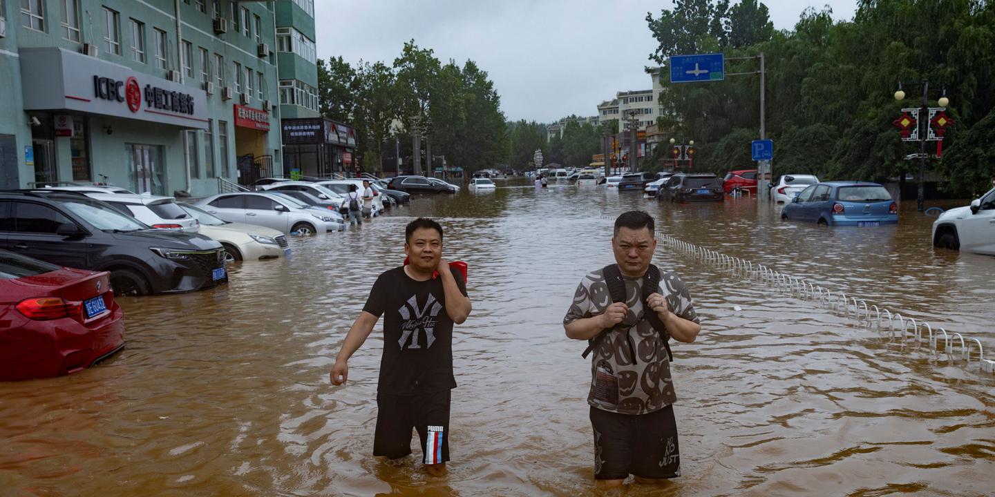 Beijing hit by heavy rains from Storm Doksuri