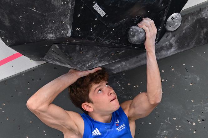 Mondiaux d’escalade : Mejdi Schalck, le petit Français qui monte
