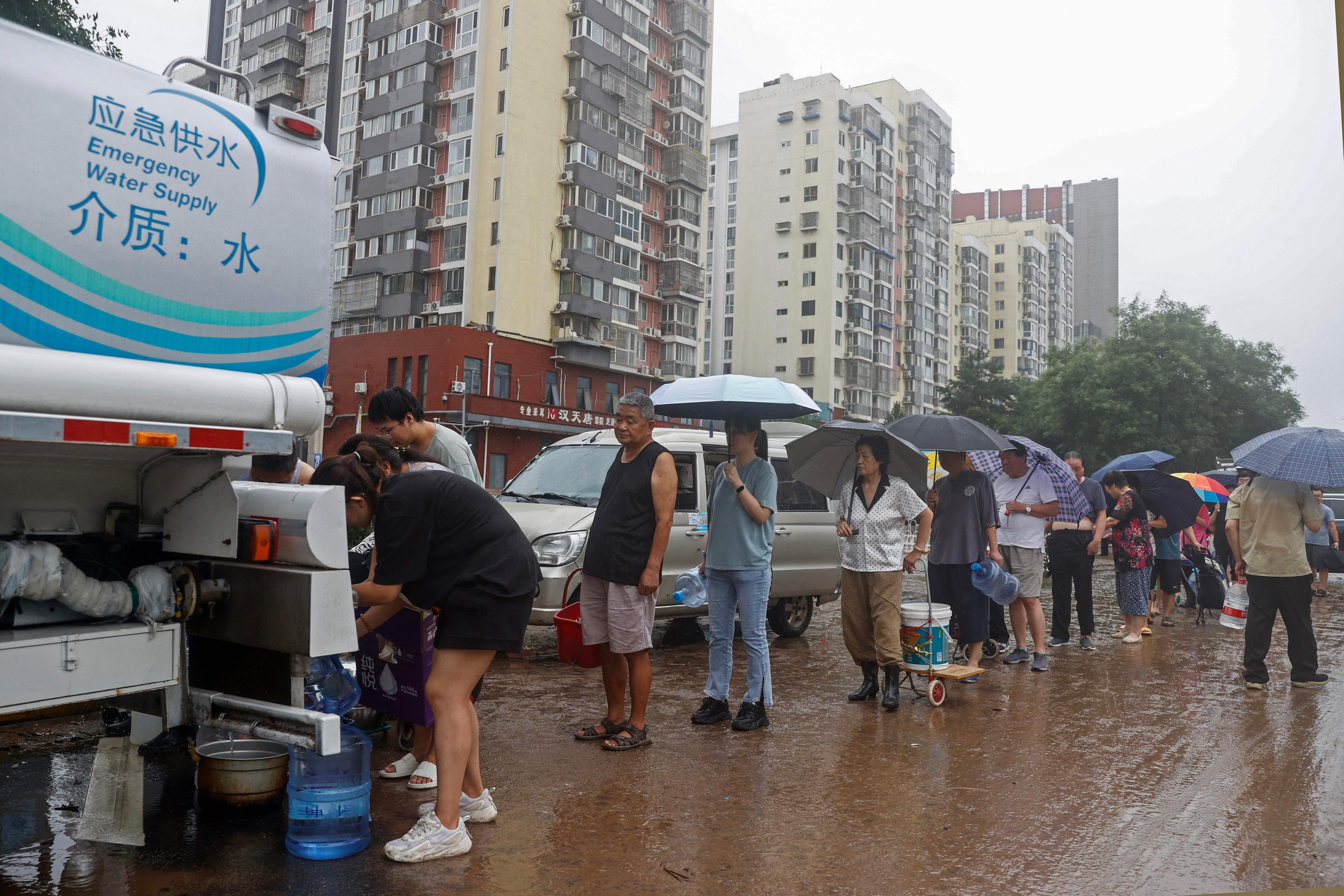 Typhoon Doksuri: Beijing's historic floods, in photos