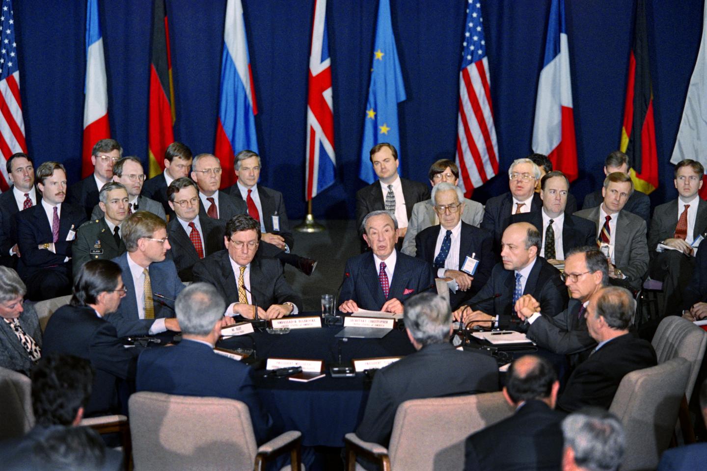 In 1995, former Yugoslavia faced the Dayton Agreement's impossible task