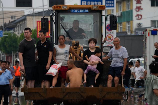 Typhoon Doksuri: Beijing's historic floods, in photos