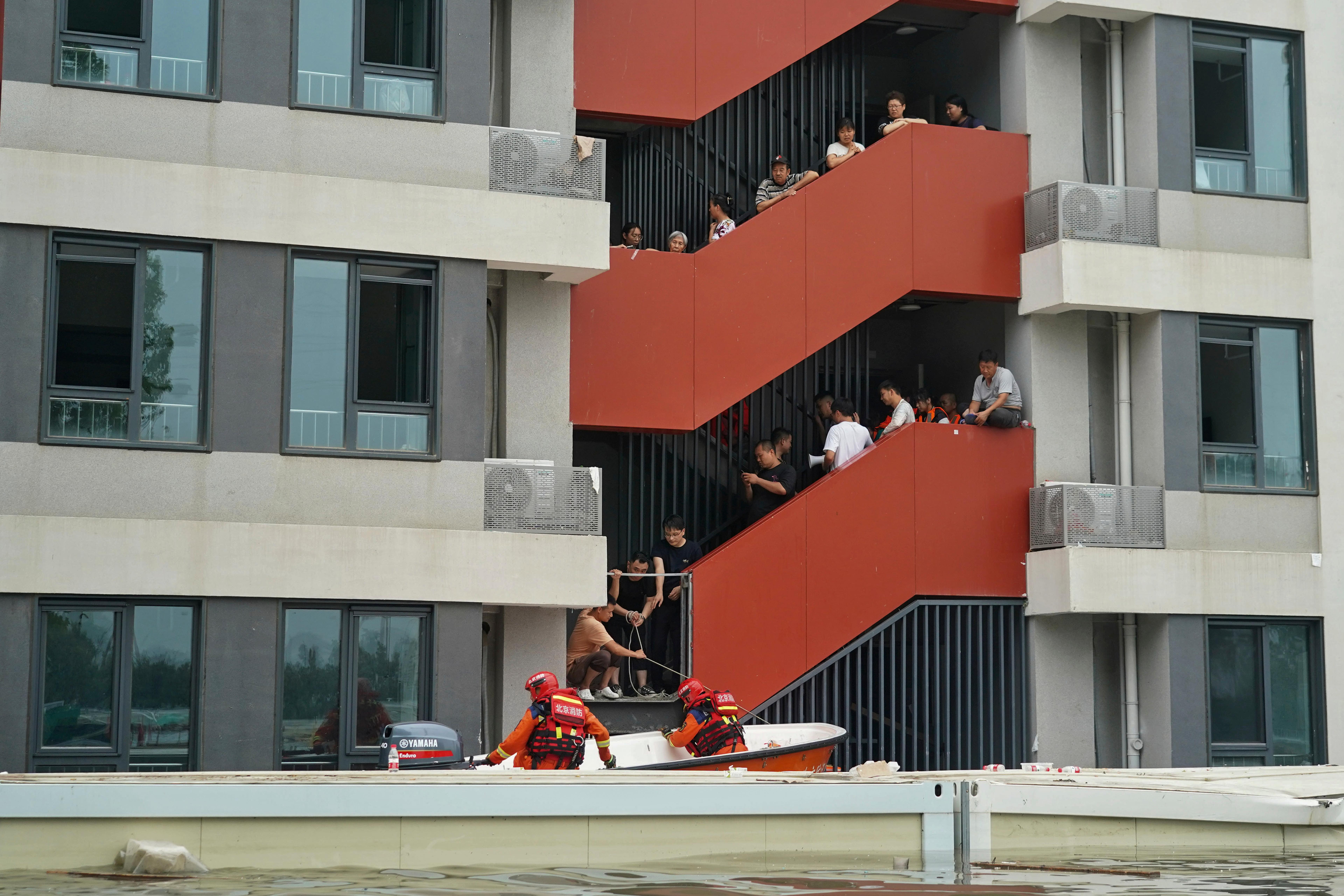 Typhoon Doksuri: Beijing's historic floods, in photos