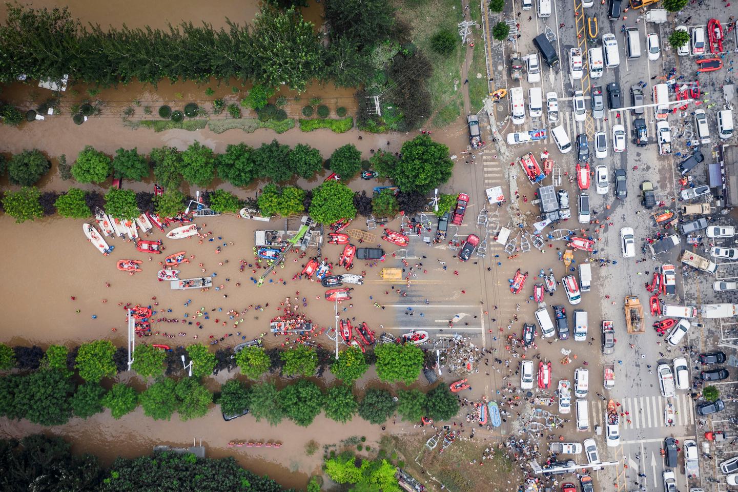 Inondations en Chine : au moins dix morts dans le Hebei, région voisine ...