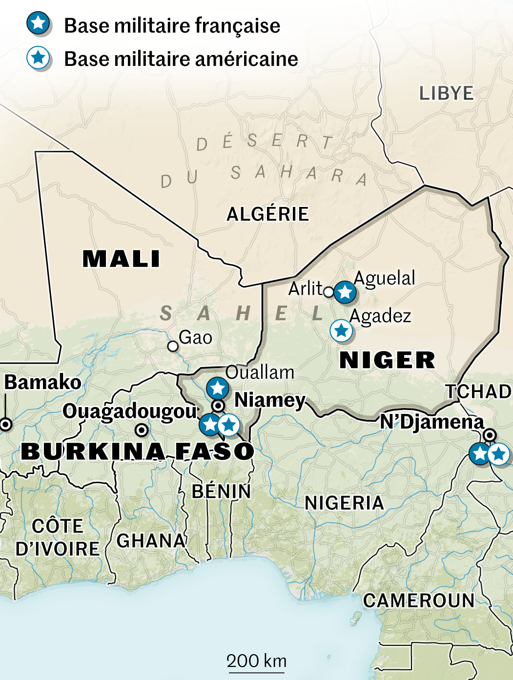 Coup d’Etat au Niger : la junte « dénonce » des accords militaires avec la France
