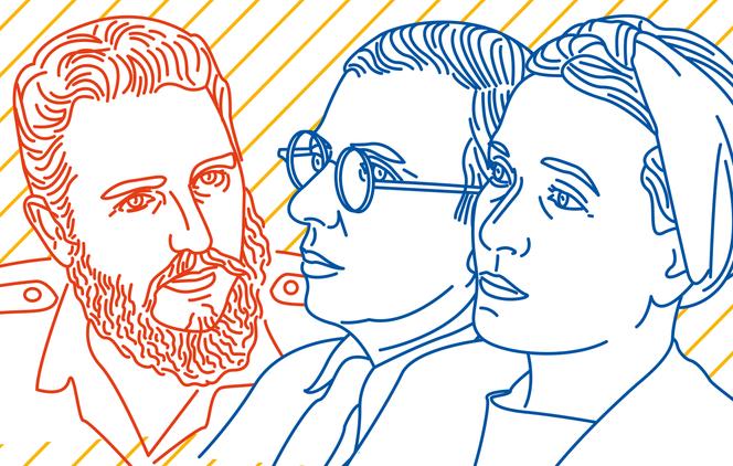 Beauvoir et Sartre sous le charme de Castro