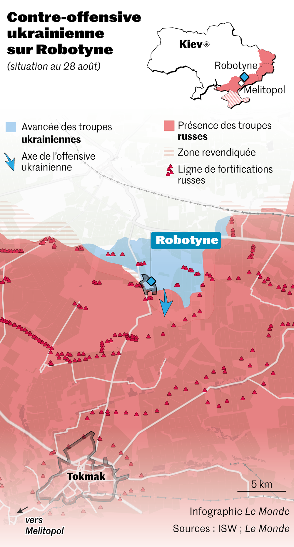 Guerre en Ukraine : la prise de Robotyne ouvre la voie à l’offensive ...