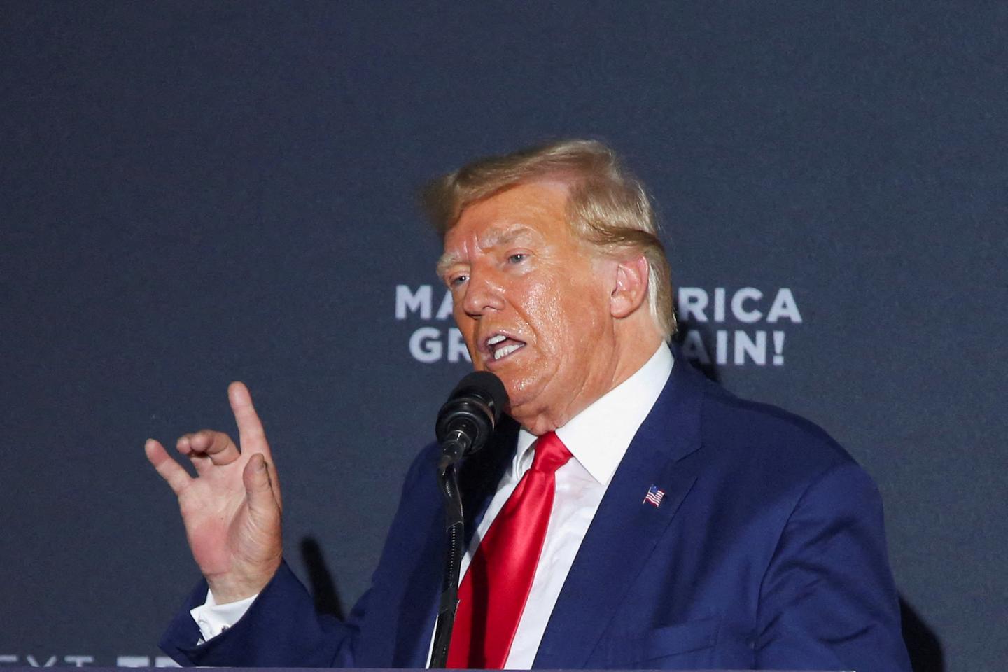 Donald Trump plaide non coupable de tentative de manipulation de l ...