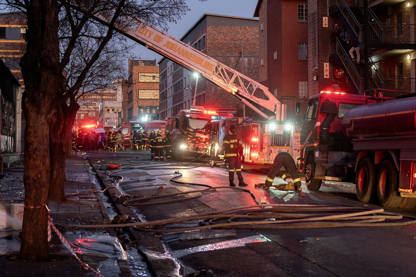 South Africa: Over 70 killed in building fire