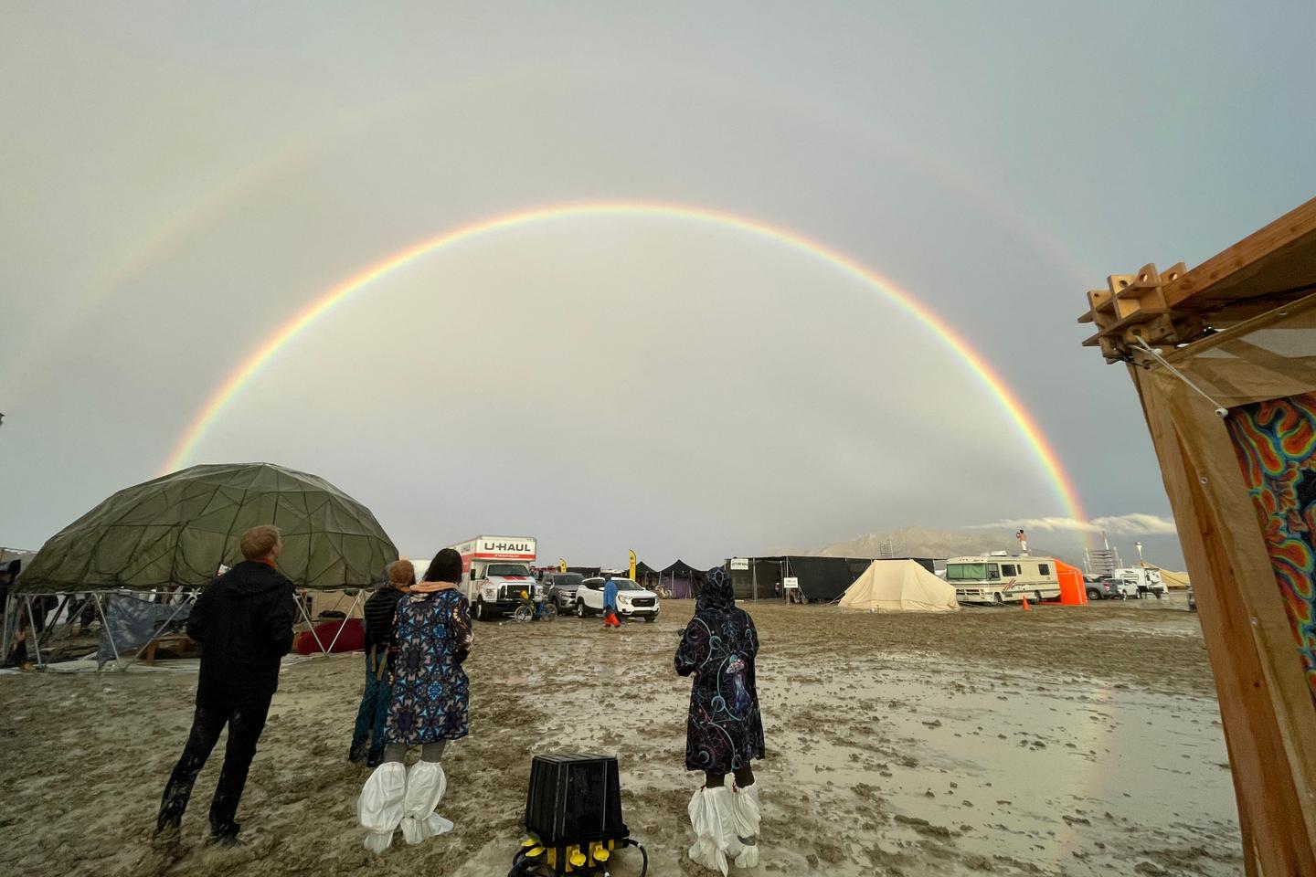 Burning Man flooding strands tens of thousands in Nevada desert