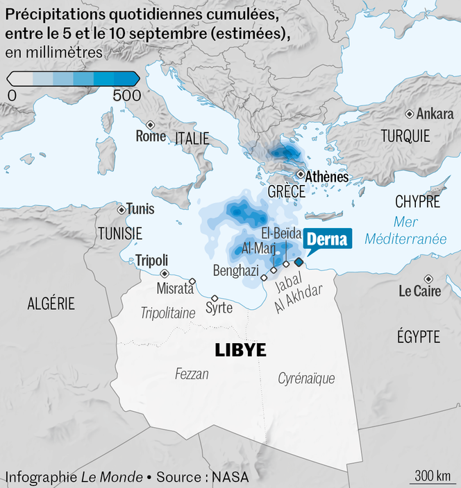 En Libye, la ville de Derna dévastée par une tempête, « des quartiers ...
