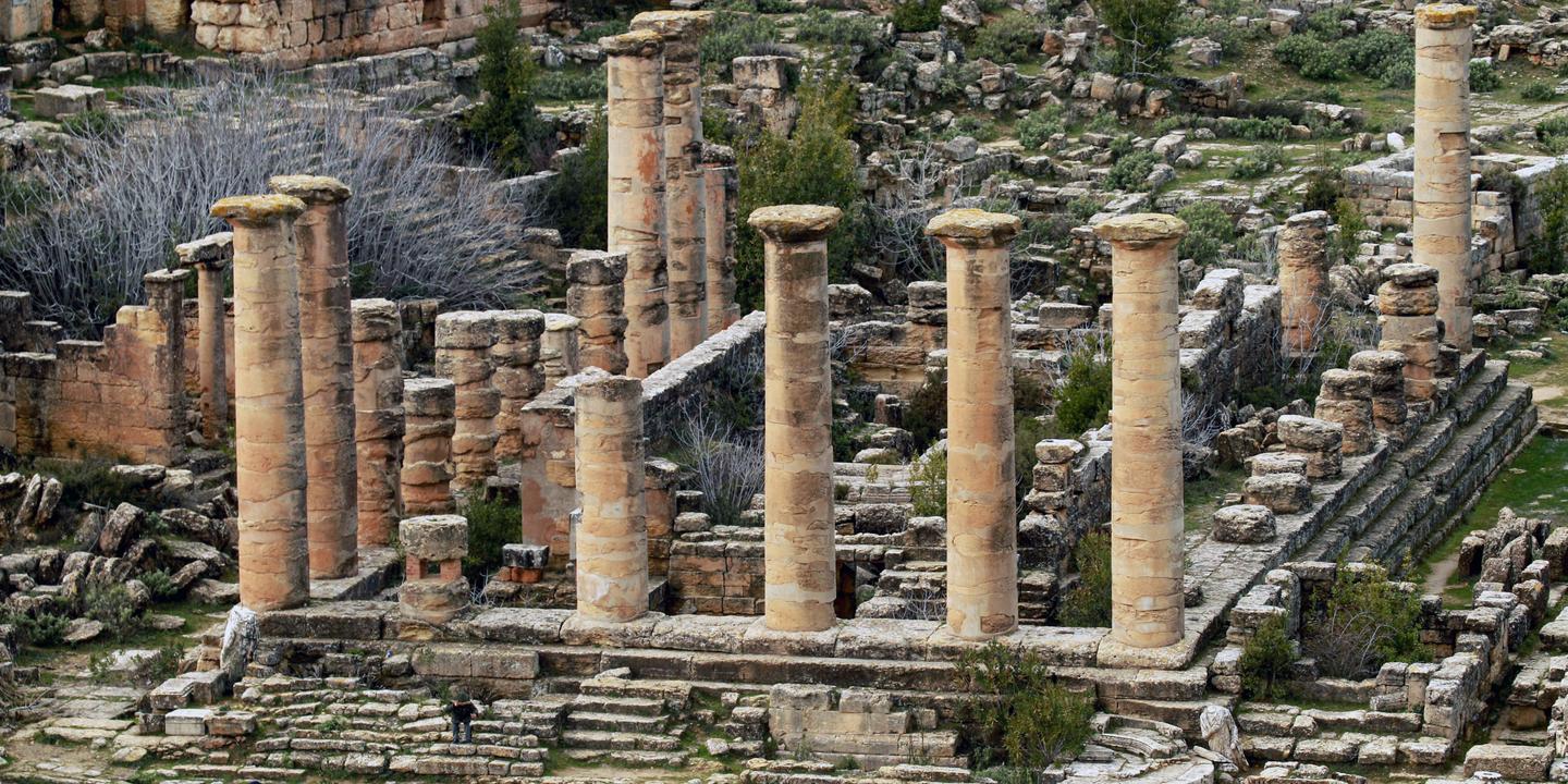 La cité antique de Cyrène, en Libye, a survécu à la tempête Daniel