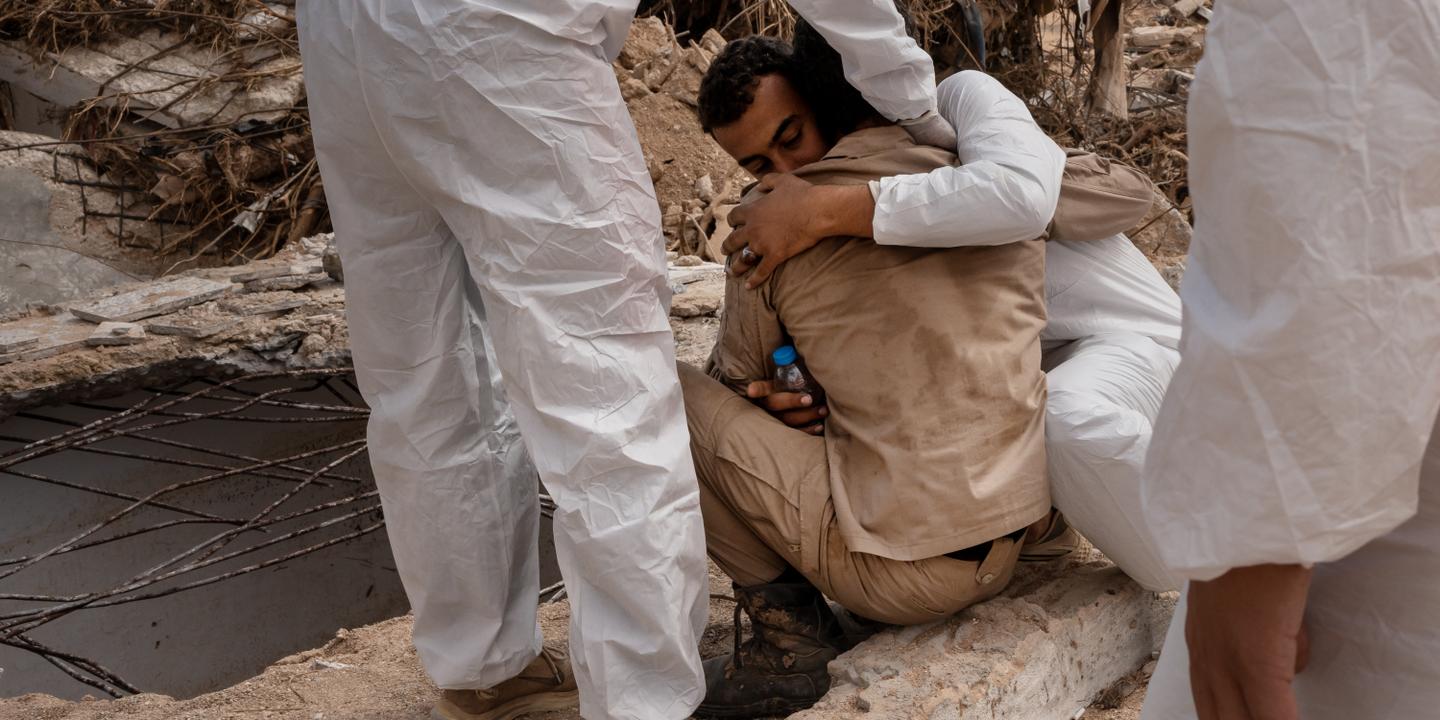 In Derna, Libyan survivors are isolated and surrounded by death