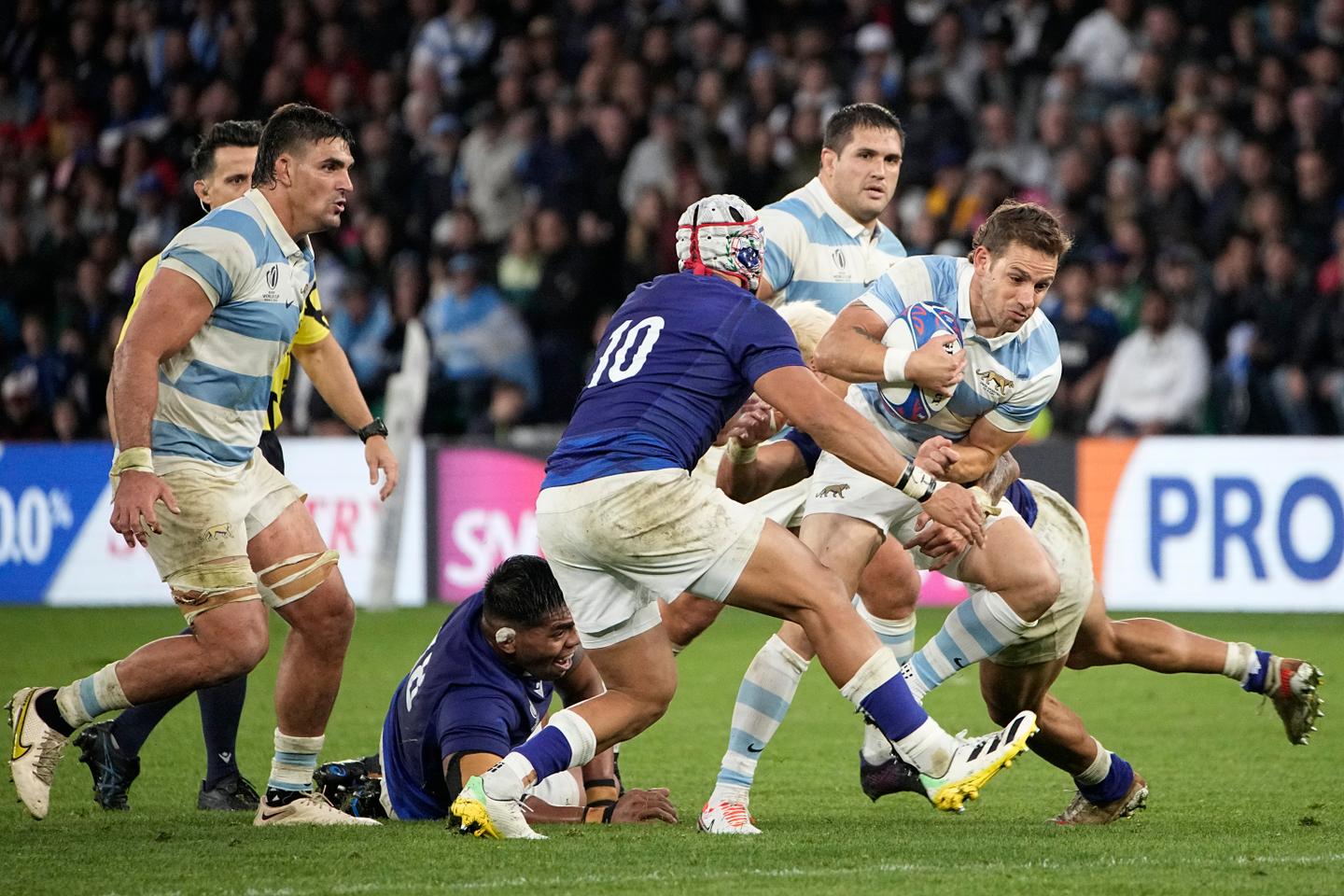Boffelli stars as Argentina beat Samoa in Rugby World Cup