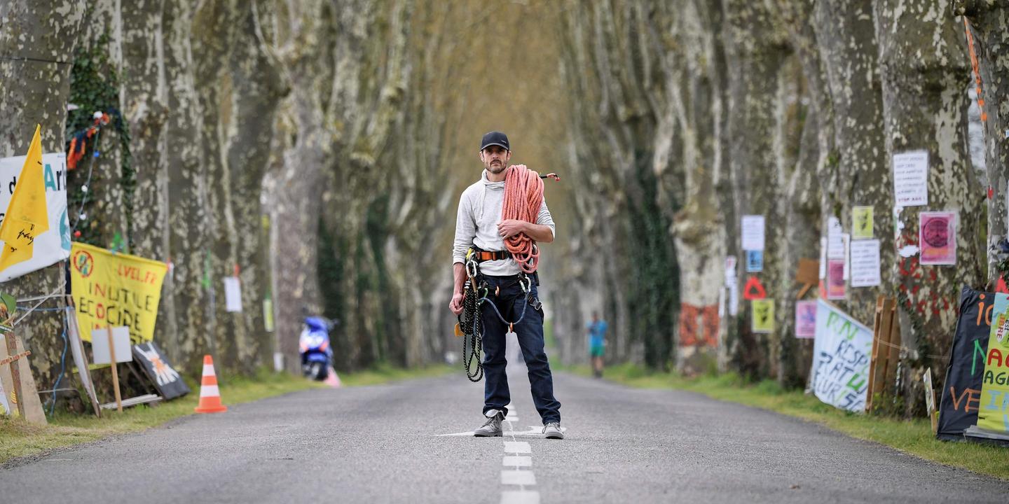 Thomas Brail, en grève de la faim contre l’A69, a été délogé par la ...