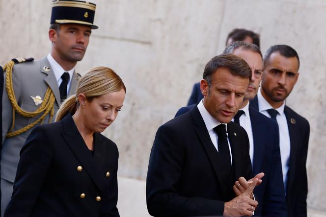 A Rome, la rencontre entre Giorgia Meloni et Emmanuel Macron marque ... A Rome, la rencontre entre Giorgia Meloni et Emmanuel Macron marque ...