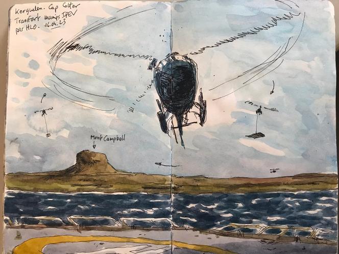 Un carnet de voyage timbré émis par les TAAF au Salon d’automne