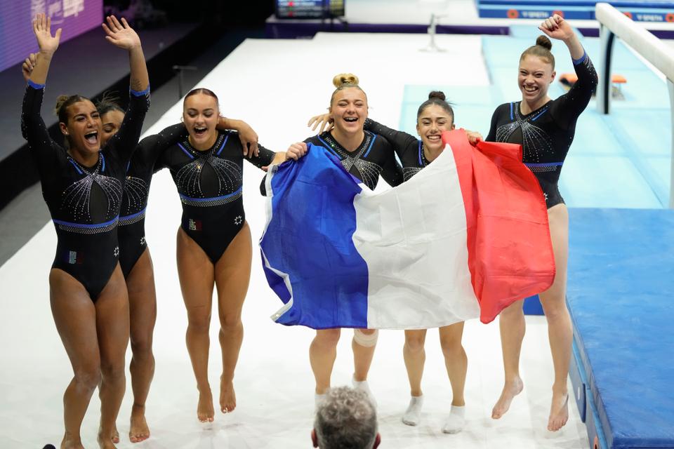 Mondiaux de gymnastique par équipe : les Françaises médaillées de ...