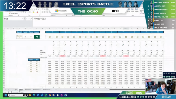 excel battles