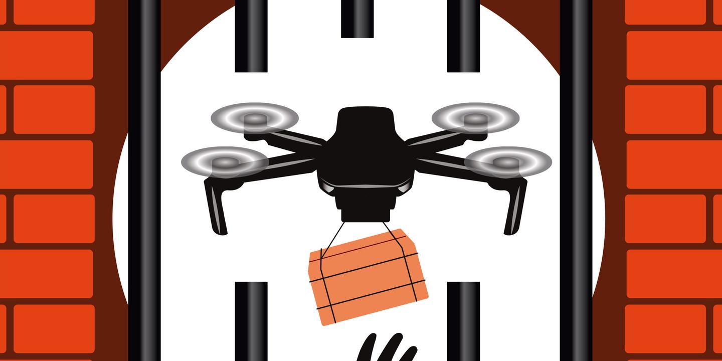 Le fléau de la livraison par drone dans les prisons