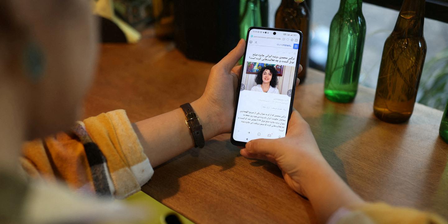 Narges Mohammadi, lauréate du prix Nobel de la paix, fait sortir un ...