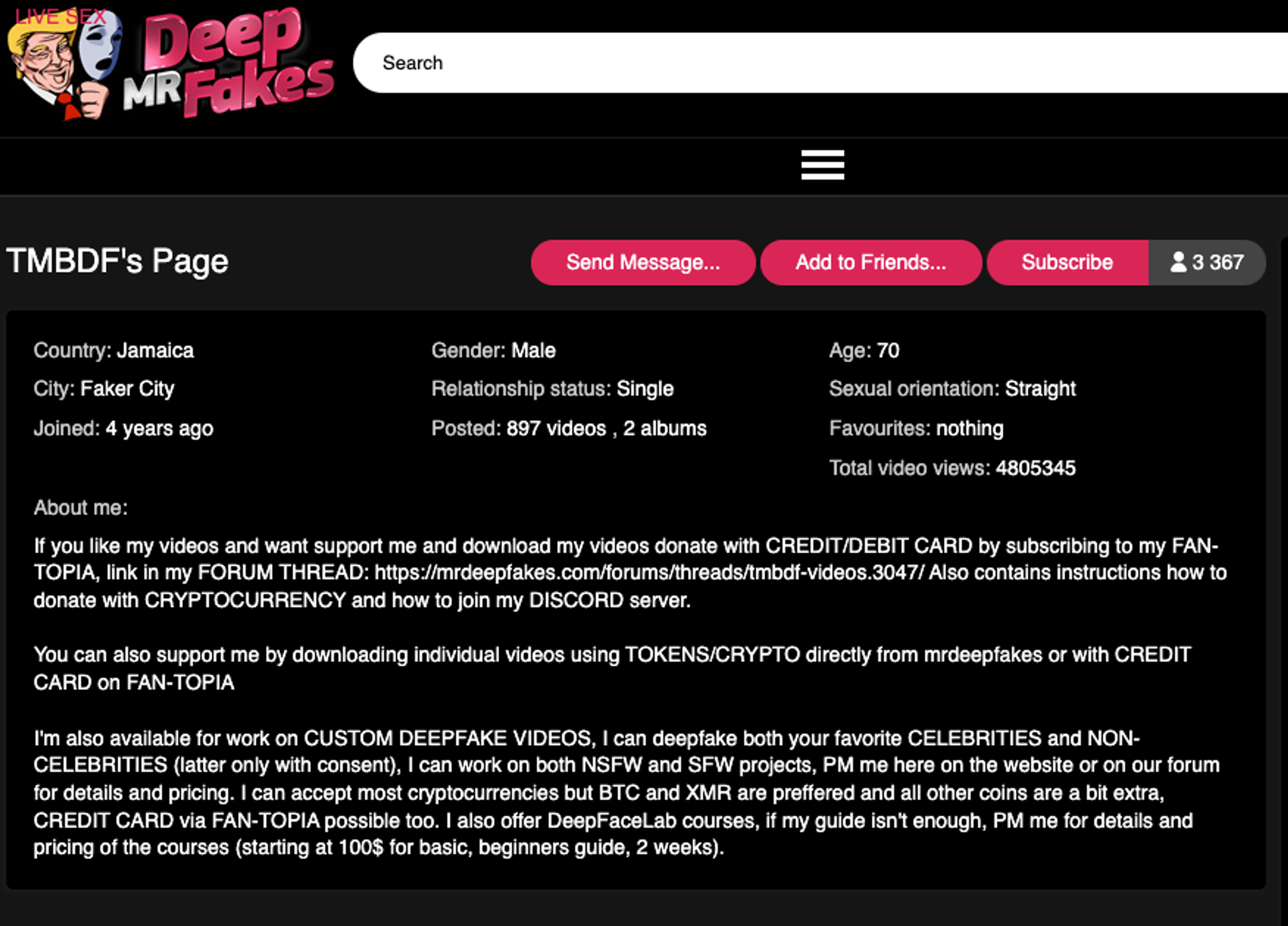 Le nombre de « deepfakes » pornographiques explose du fait des progrès ...