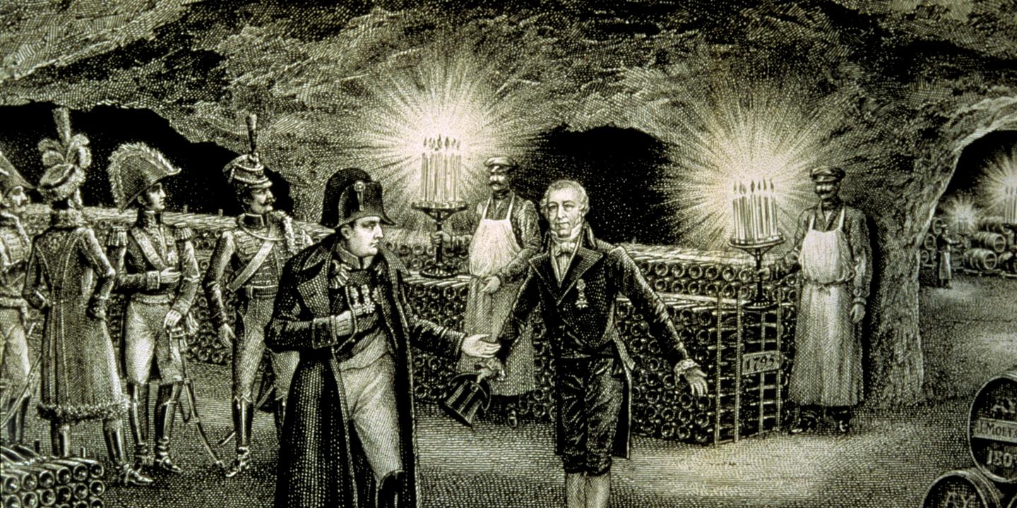 How Napoleon is helping Moët & Chandon sell champagne