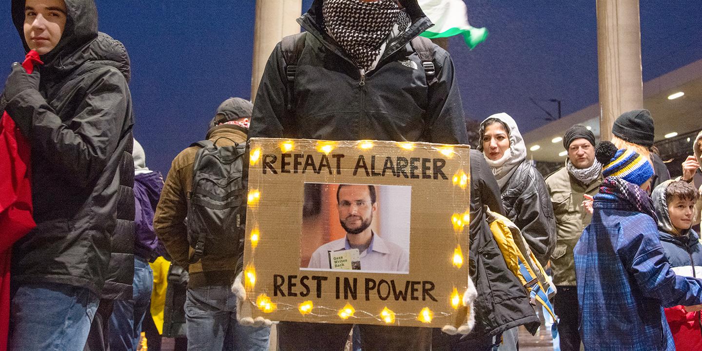 The final verses of Gaza's poet Refaat Alareer
