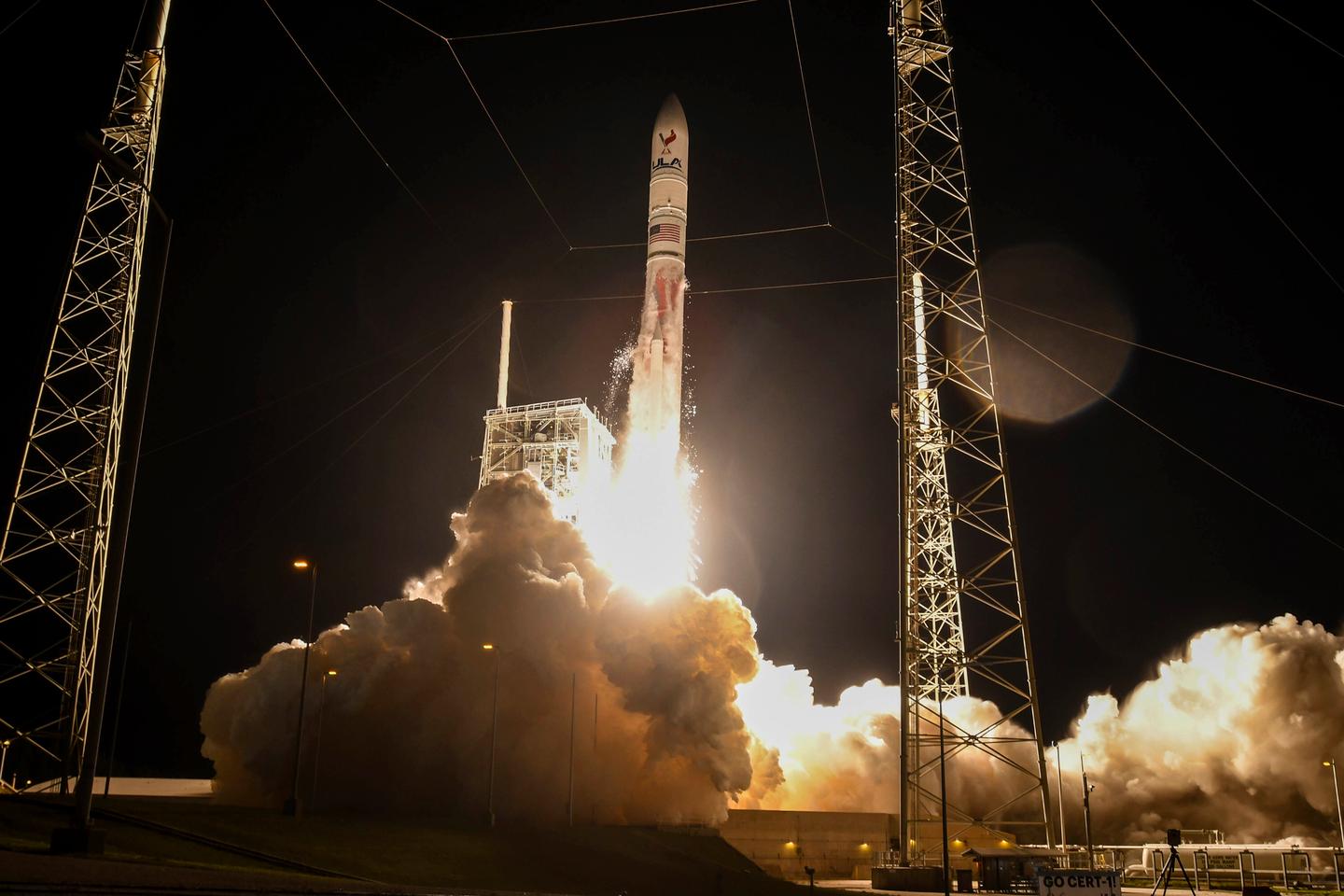 Les images du décollage de la fusée Vulcan, symbole du retour des ...