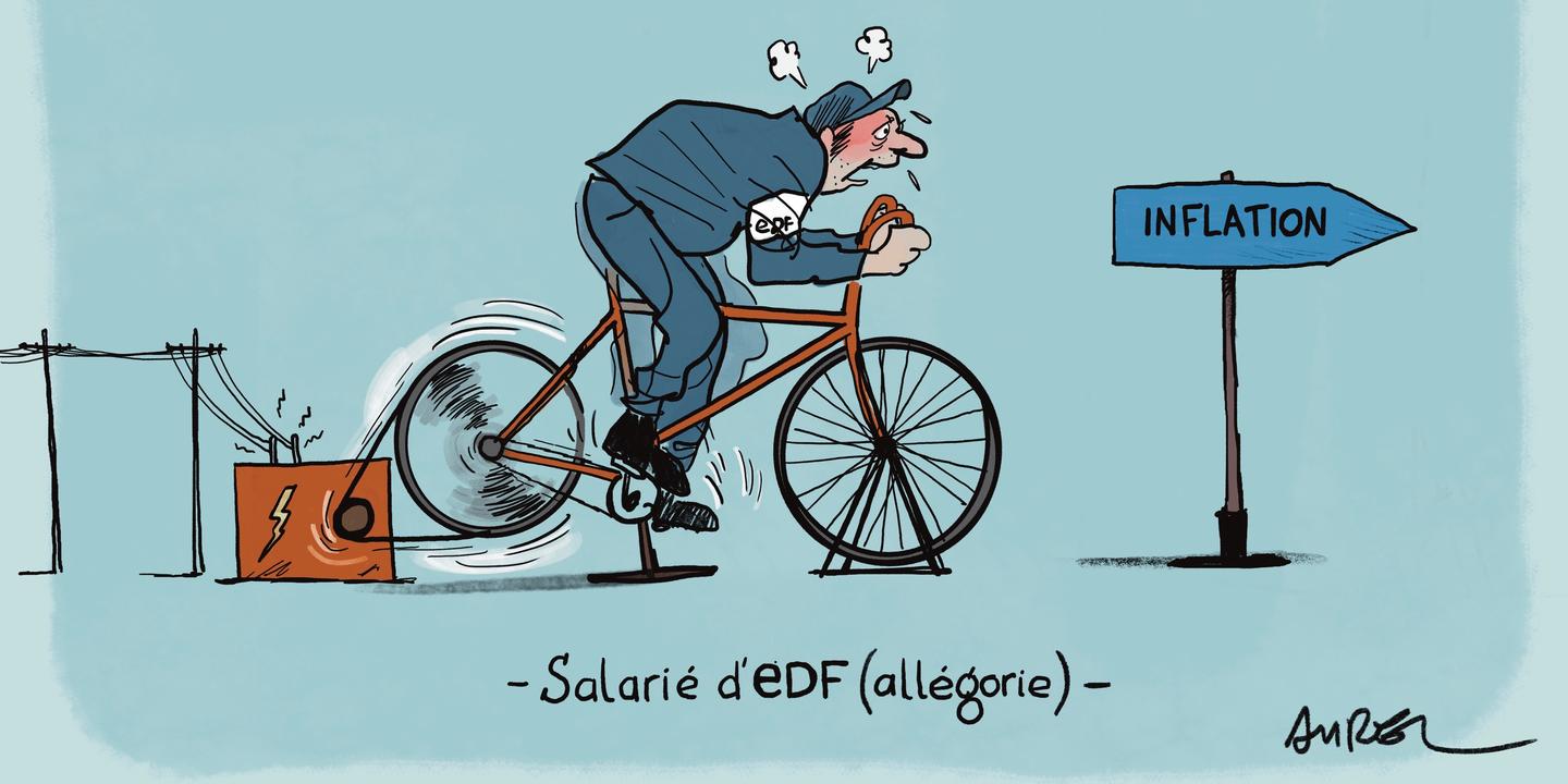 Chez EDF, les syndicats courent après l’inflation