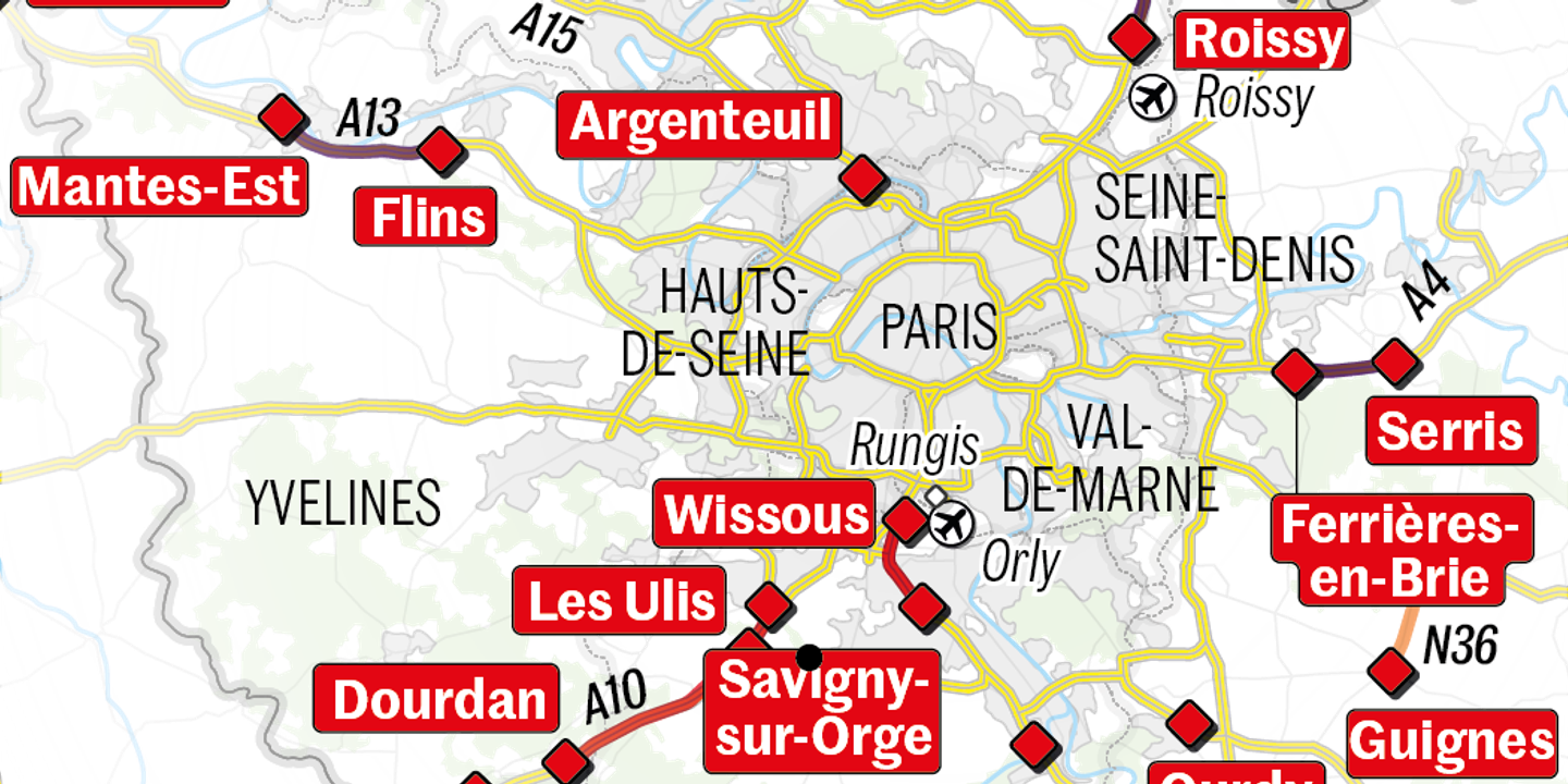 Farmers' protests: Maps of Wednesday's roadblocks near Paris and around ...