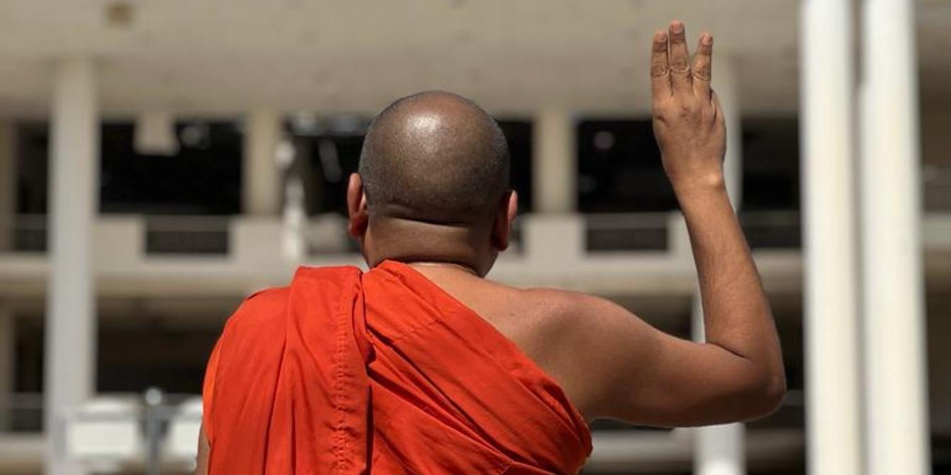 Myanmar Monk