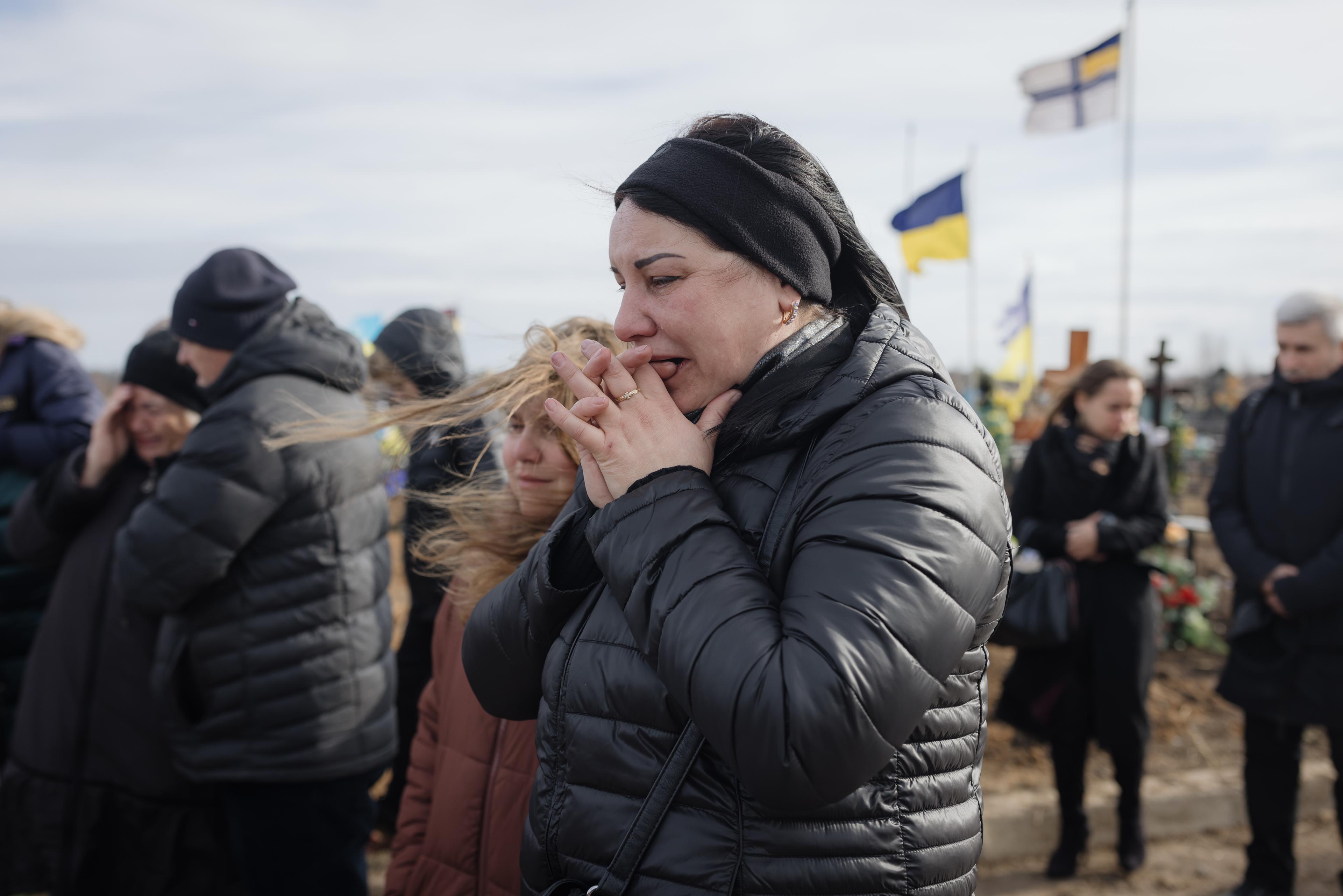 Ukraine's war widows: 'None of us was prepared to pay such a high price ...