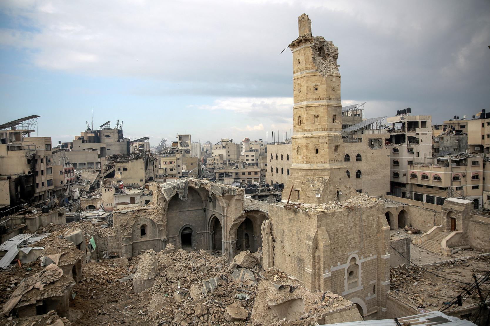 Israeli bombs are wiping out Gaza's heritage and history