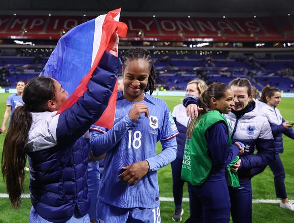 France-Allemagne : revivez la victoire des Bleues, qui se hissent en finale de Ligue des nations
