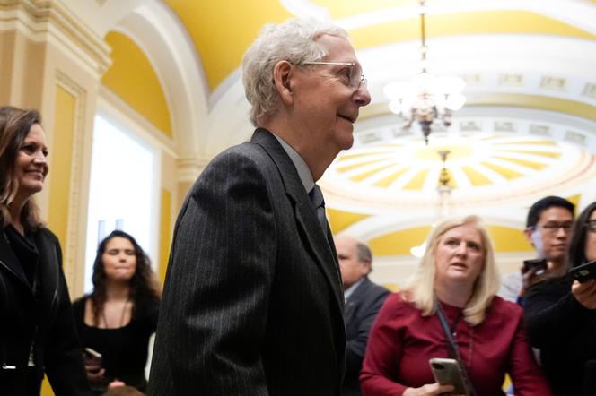 Etats Unis Mitch Mcconnell Quittera En Novembre Ses Fonctions De Chef