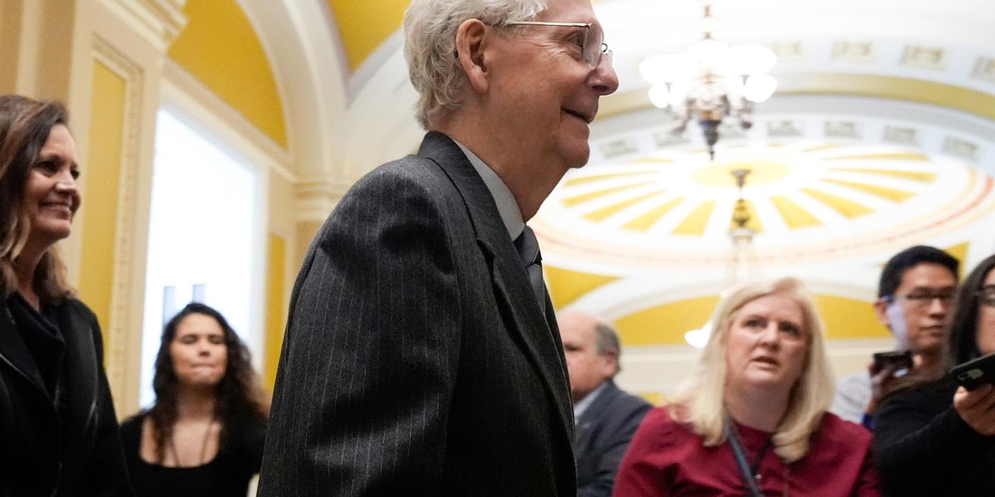 Etats-Unis : Mitch McConnell quittera en novembre ses fonctions de chef ...