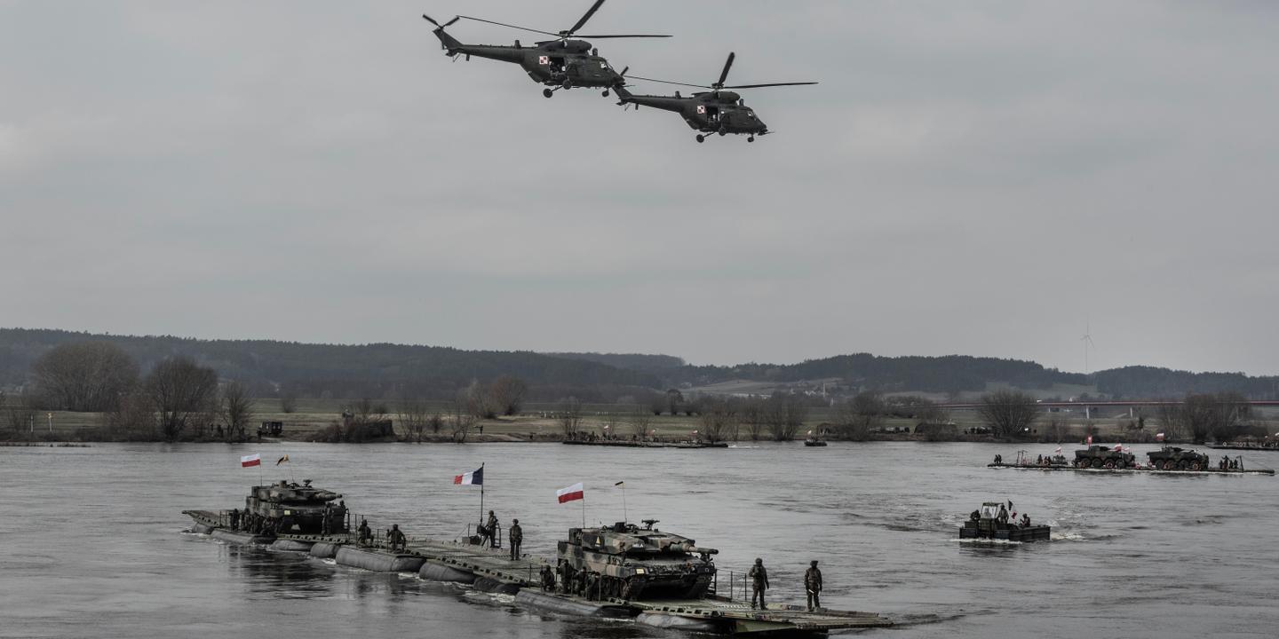 NATO holds biggest military exercises in Europe since end of Cold War