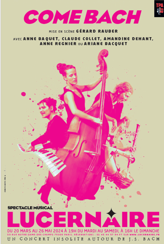 Nos idées de concerts : Bach, JoeyStarr, Lysistrata, Philippe Sarde…