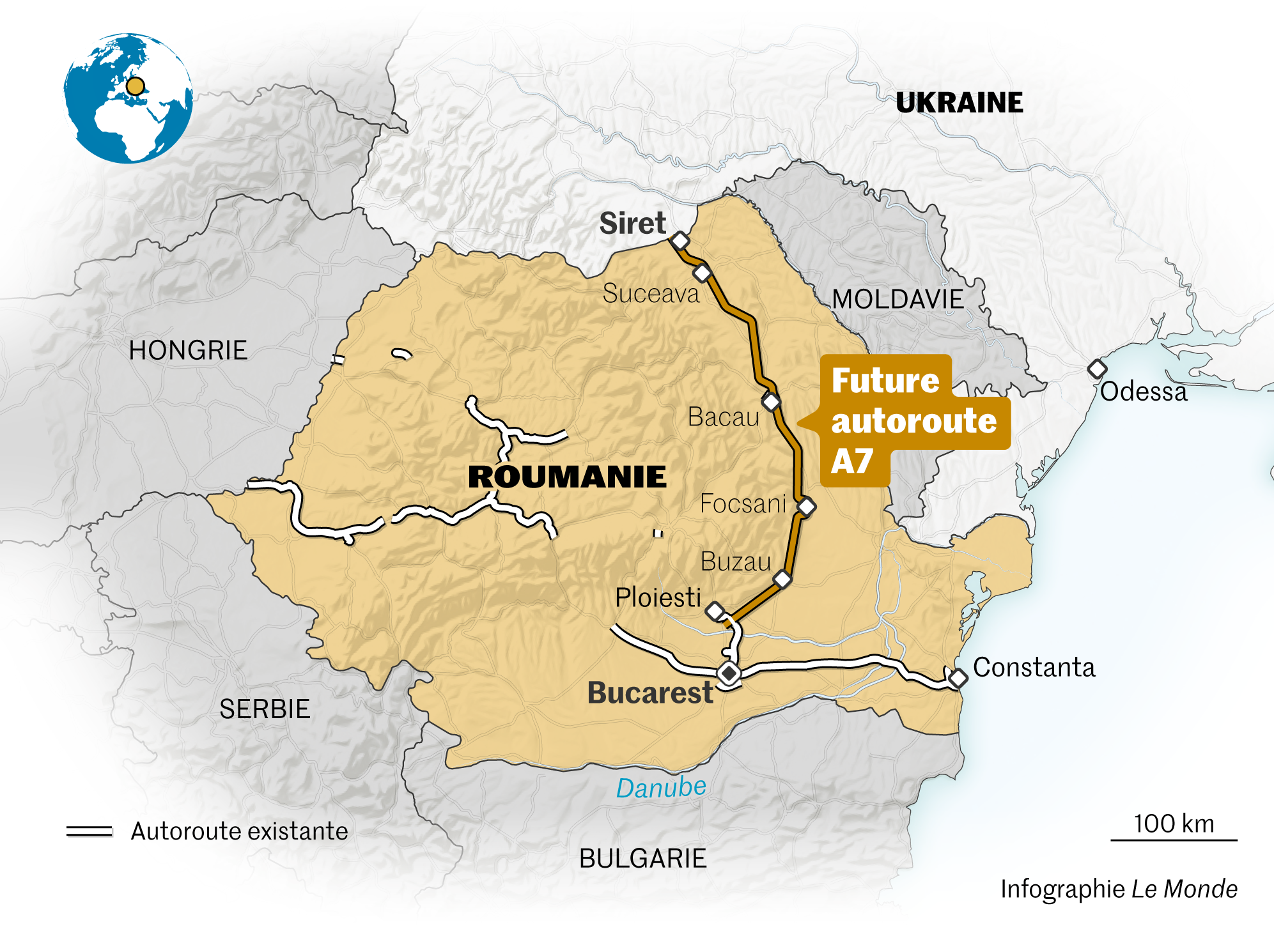La course de la Roumanie pour développer son réseau de transports avec ...
