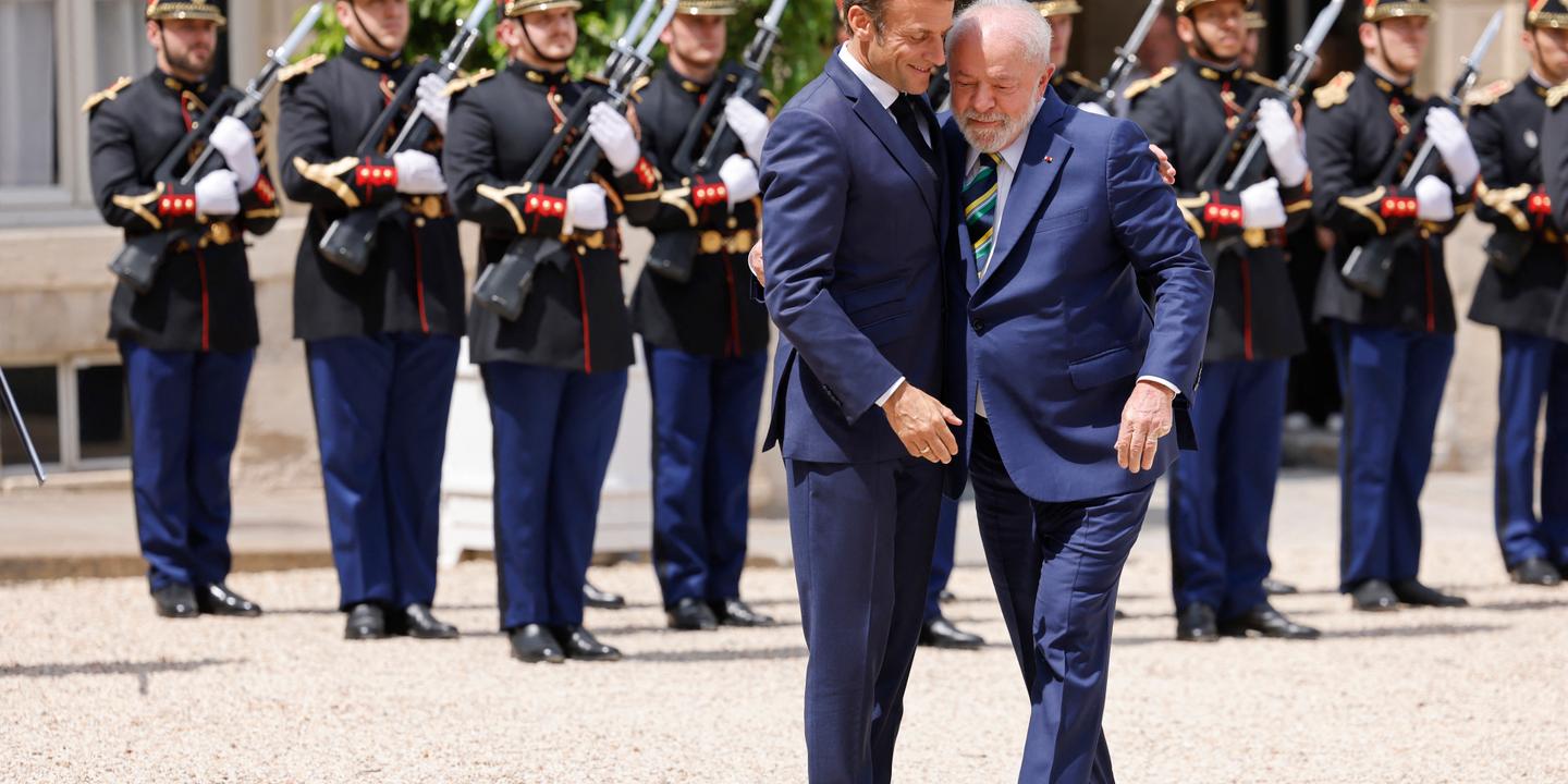 Macron visits Brazil, showcasing much-improved relations with Lula