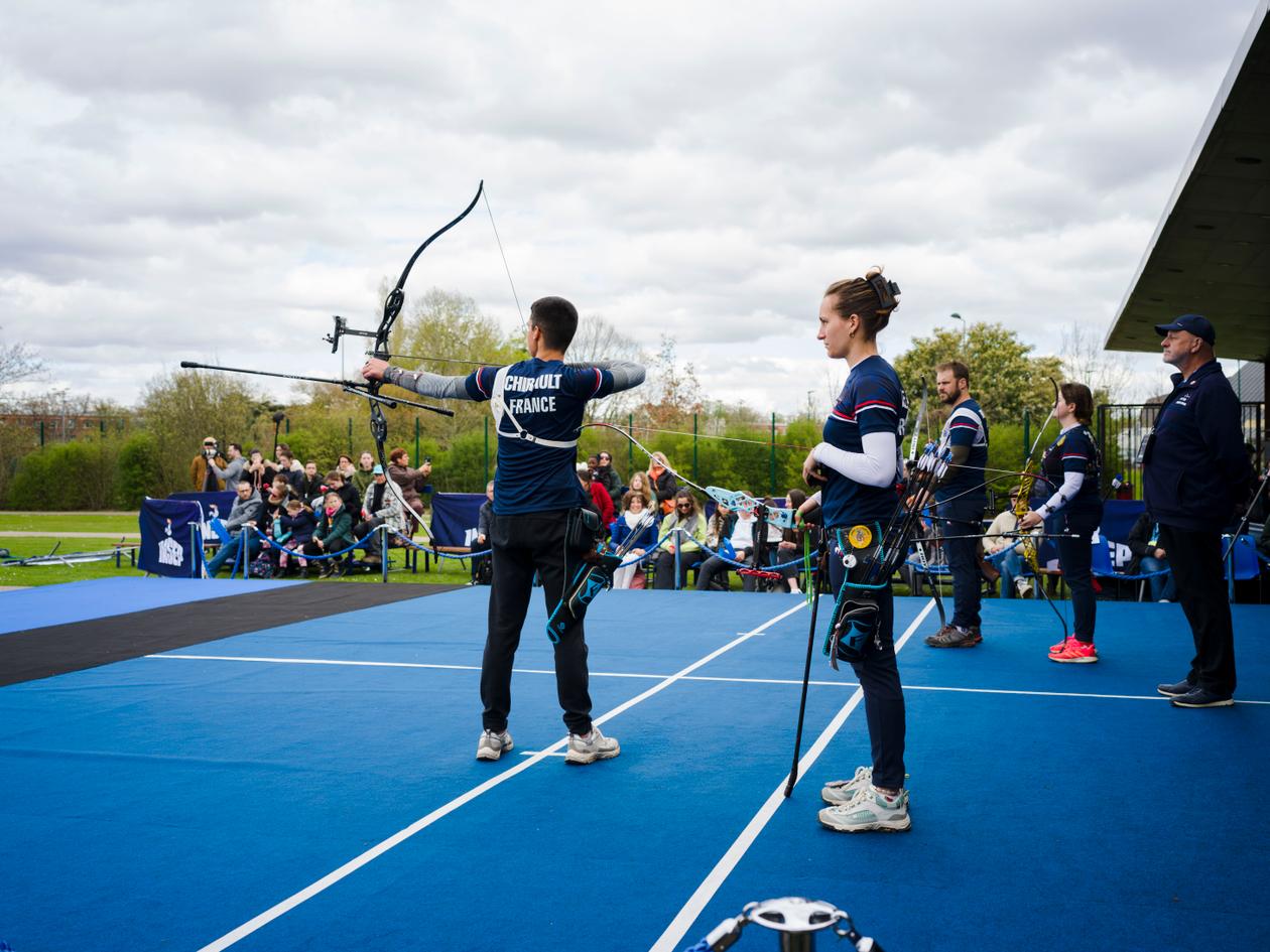 Paris 2024 : une simulation de tournoi de tir à l’arc olympique pour ...