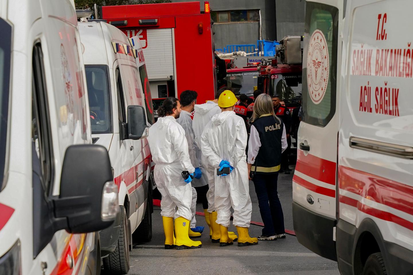 Istanbul apartment block fire leaves at least 29 dead