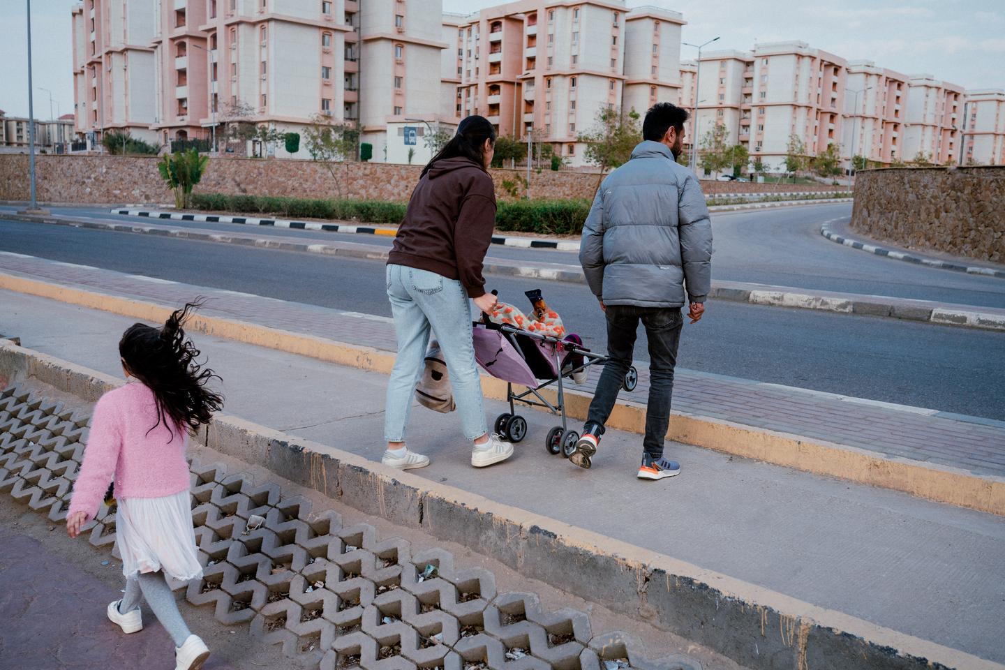 Life suspended for a Gazan family in Cairo