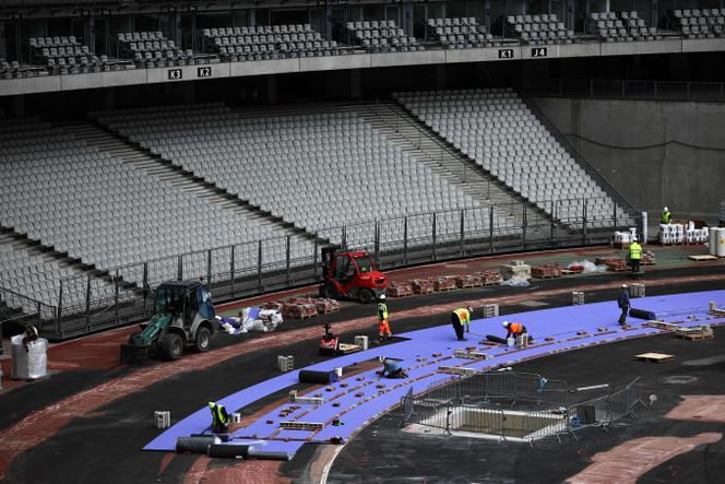Paris 2024: Olympic track is going purple for the first time